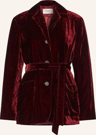 Max Mara Weekend Max Mara Samtblazer Recente rot