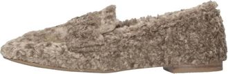 Casadei Femme, Chaussures, Beige, Taille: 37 EU Mocassins Valsenales Faux Fur