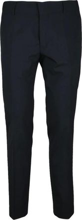 Daniele Alessandrini Homme, Pantalons, Noir, Taille: M Pantalon de costume