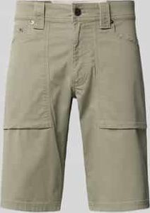 s.Oliver Black Label Regular Fit Cargoshorts aus Baumwoll-Mix