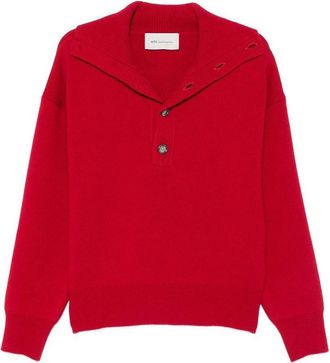 Ami Rollkragenpullover - Rot