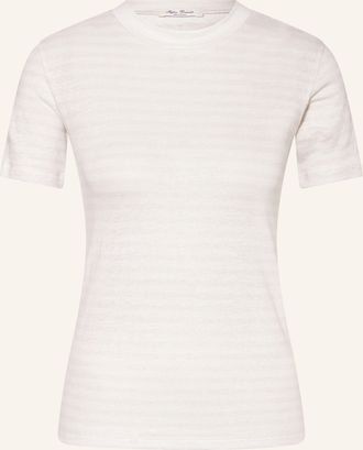 Stefan Brandt T-Shirt Aus Leinen rosa