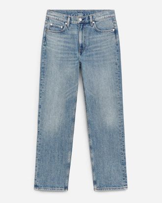 Arket JADE Cropped Slim Jeans -Blau