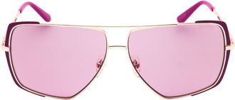Guess Matte Violet Sonnenbrille