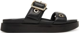 INUIKII Pantoletten Tilda Buckle 1004.003.0631 Schwarz