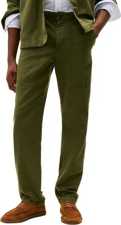 Tommy Hilfiger Herren Mercer Rigid Utility GMD Mw0Mw41935 Chino, Green (Arctic Spruce), 36 W / 32 L