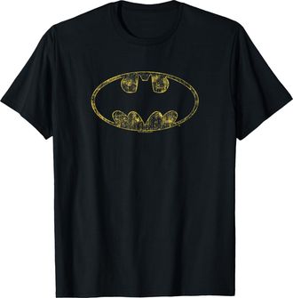 DC Comics Batman Tattered Logo T Shirt T-Shirt