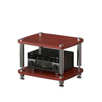 Generic HiFi Regal Audio-Rack, Druckerst&auml;nder, AV-Medienst&auml;nder mit sto&szlig;d&auml;mpfenden Fu&szlig;rasten, Audio-Rack-Tower for DVD-Player, Spielekonsole, TV-Box, WLAN-Rou