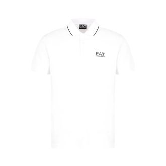 Emporio Armani Emporio Armani Ea7, Homme, Tops, Blanc, Taille: M Polo