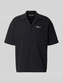 Pegador Regular Fit Freizeithemd mit Label-Stitching Modell Jovren
