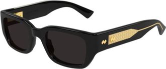 Bottega Veneta Intrecciato Square Sonnenbrille - - Accessories - unisex - Schwarzk - 51 MM