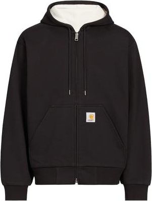 Carhartt Work in Progress Kapuzenpullover aus Baumwollmischung in Schwarz