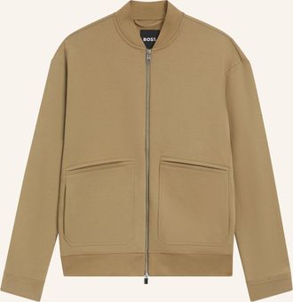 HUGO BOSS Sweatshirt C-Skiles 32 Regular Fit gruen