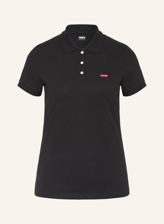 Levi's Piqu&eacute;-Poloshirt schwarz