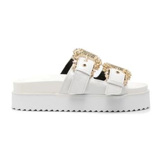 Versace Jeans Couture Arizona Wei&szlig;e Hausschuhe Frauen Erwachsene - - Shoes - Damen - Wei&szlig; - 40 EU