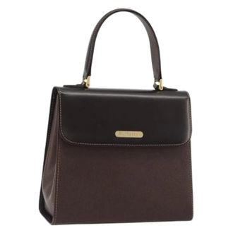 Burberry Pre-owned Vintage Hand Bag - - Pre-owned - Damen - Braun - ONE SIZE