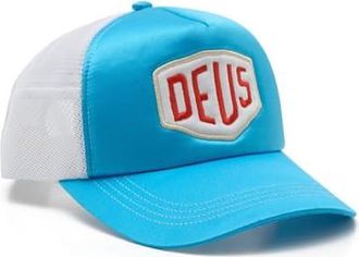 Deus Shield Luxx Trucker Casquette Bleu, bleu, Taille unique