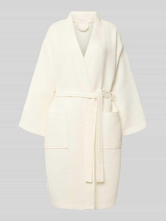 Christian Berg Bademantel mit Tailleng&uuml;rtel