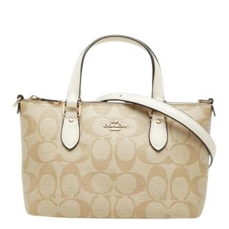 Coach Pre-owned Signature PVC 2way bag - - Pre-owned - Damen - Beige - ONE SIZE
