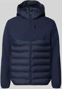 Tom Tailor Denim Regular Fit Steppjacke mit abnehmbarer Kapuze