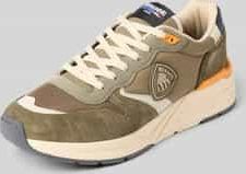 Blauer Sneaker mit Kontrastbesatz Modell RAYO