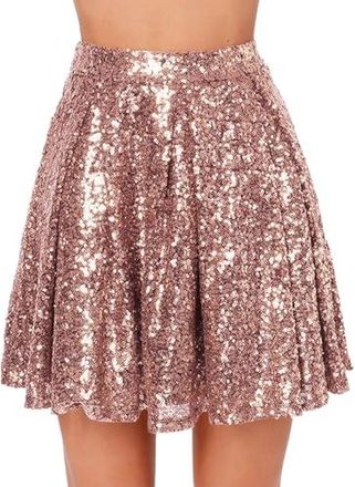 Generic Jupe Longue Hiver Femme Culotte Verte Âgée Elastique Ete Broderie Automne Gainante Asymetrique Chaude Tall Annee Métallique Crop Large Serrée Froufrou