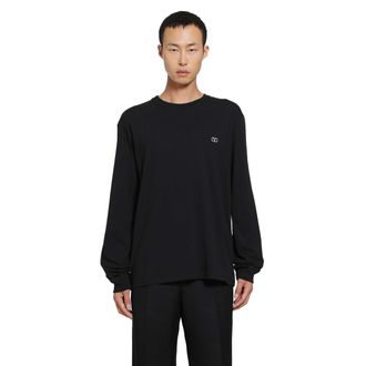 Valentino VLogo Long Sleeve T-Shirt