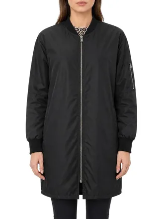 Pinko Womens Coat Polyester Apparel - Outwear Black