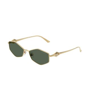 Jimmy Choo London Geometric Sonnenbrillen - - Accessories - Damen - Gelb - 55 MM