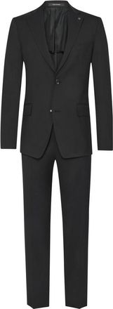 Tagliatore Teilgef&uuml;tterter Anzug aus Super 110 Schurwolle in