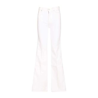 7 For All Mankind Damen, Hosen, Wei&szlig;, W25Gr&ouml;&szlig;e