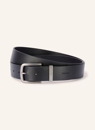 Calvin Klein Lederg&uuml;rtel schwarz