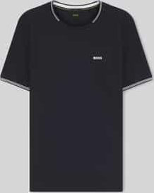 HUGO BOSS Regular Fit T-Shirt aus Baumwoll-Mix Modell TAUL