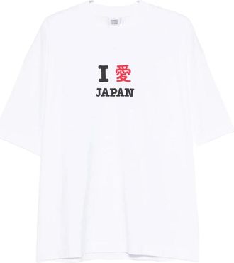 VETEMENTS Homme, Tops, Blanc, Taille: M Me76Tr260W T-shirt