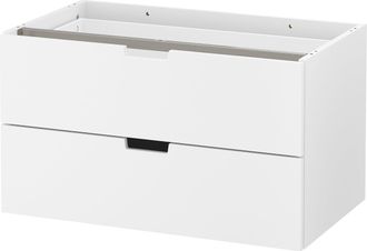 IKEA NORDLI Schubladenelement/2 Schubl