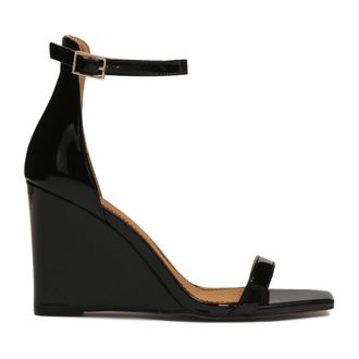 Kazar Schwarze lackierte Sandalen mit Absatz - - Shoes - Damen - Schwarzk - 36 EU