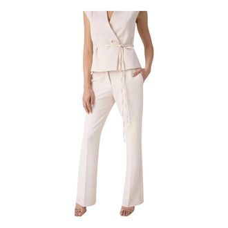 Marciano Jasmine Straight Pant - - Trousers - Damen - Beige - L