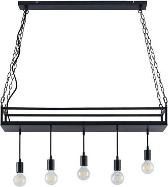 Lindby Suspension à intensité variable Kirista en métal pour salon & salle à manger