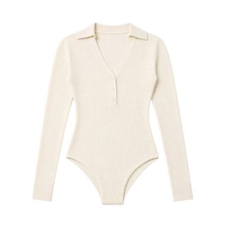 MC2 Saint Barth Aelis Body - - Tops - Damen - Wei&szlig; - XS