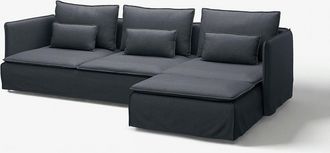 IKEA S&Ouml;DERHAMN 4er-Sofa mit R&eacute;camiere