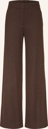Diane Von F&uuml;rstenberg Diane Von Furstenberg Marlenehose Alexander Mit Galonstreifen braun