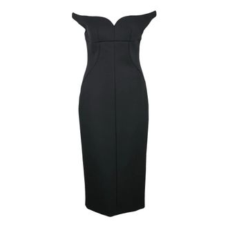 Philosophy di Lorenzo Serafini Tubino Midi Kleid - - Dresses - Damen - Schwarzk - M
