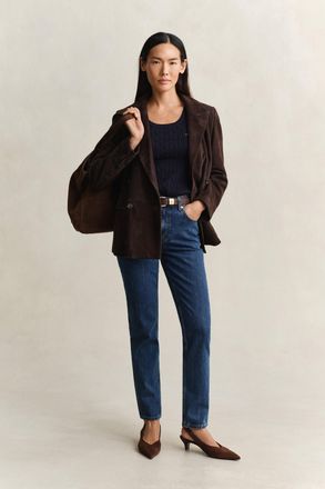 GANT Damen Slim Jeans (31) MID Blau