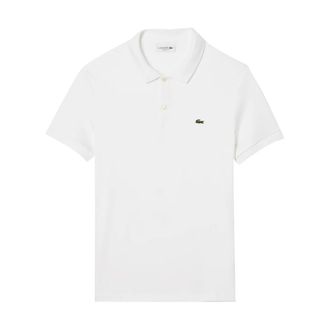 Lacoste Regular Fit Pima Baumwoll-Poloshirt - - Tops - Herren - Wei&szlig; - M
