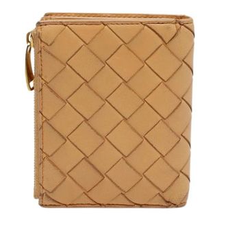 Bottega Veneta Pre-owned Leder-Geldb&ouml;rse - - Pre-owned - Damen - Beige - ONE SIZE