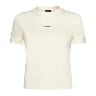 Jacquemus Femme, Tops, Beige, Taille: 40 FR Jacquemus T-shirts et Polos Beige