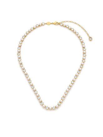 Swarovski Halskette Matrix Tennis 5742039 Goldfarben