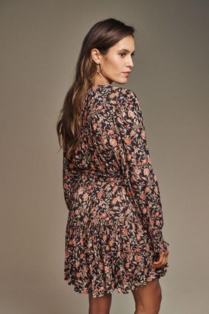 Laura Ashley Minikleid Laura Ashley Derwent Minikleid mit Bindeg&uuml;rtel (1-tlg)