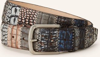 Lindenmann Lindenmann Ledergürtel grau