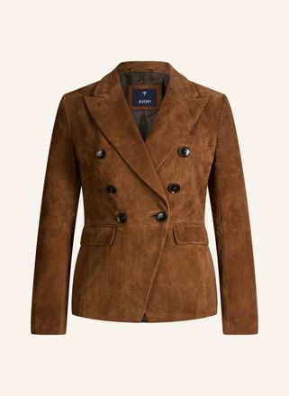 Joop Lederblazer braun